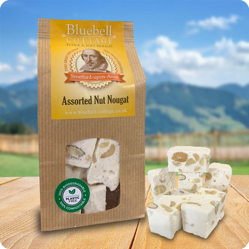 Assorted Nut Nougat Gift Bag | Bluebell Cottage