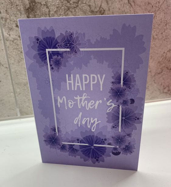 Happy Mothers Day greetings card - Bluebell Cottage